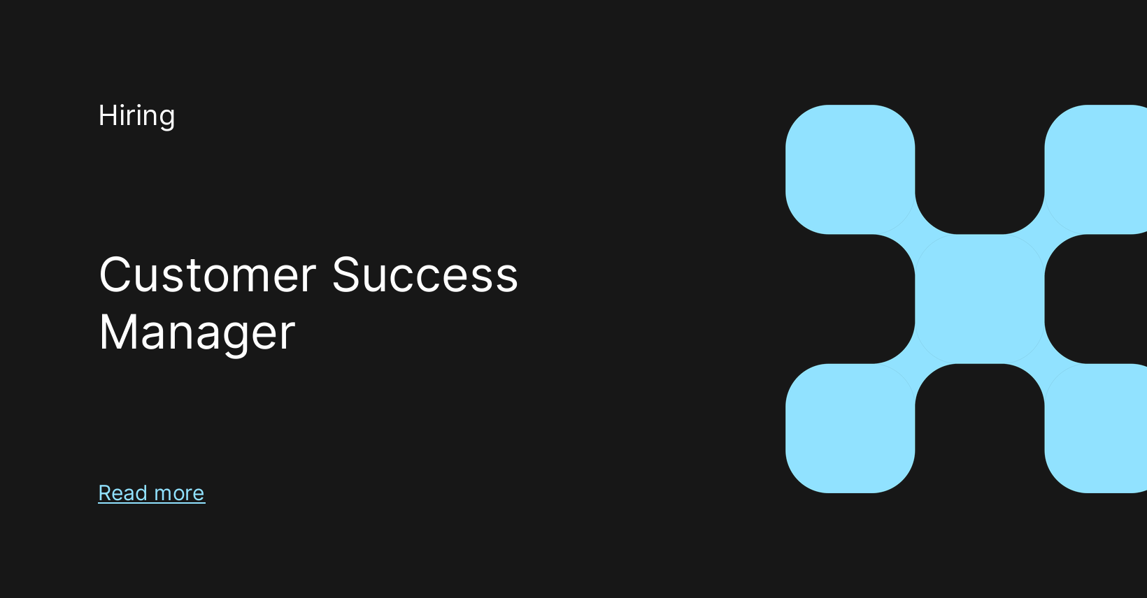 Customer Success Manager